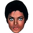 FoxyPrinting Michael Jackson Celebrity Cardboard Party Face Mask Fancy ...