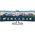 Philips Monitor Curvo 49", 499P9H, Gaming Superwide 32:9, risoluzione ...