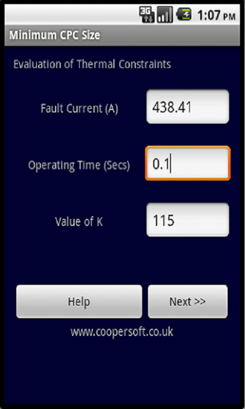 Cable Size Calculator BS 7671: Amazon.co.uk: Appstore for Android