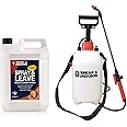 Spear & Jackson 5L Spray and Leave - 5L Pressure Sprayer - Concentrated ...