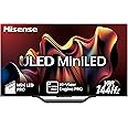 Hisense TV 55" Mini-LED 4K 55U72NQ, Smart TV VIDAA U7, Dolby Vision IQ, HDR 10+ Adaptive, 144Hz ...