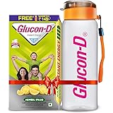 Glucon-D Tangy Orange Glucose Powder With Free Sipper(1kg, Refill ...