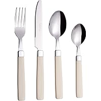 Exzact 16pcs Cutlery Polka Dots Stainless Steel - Dishwasher Safe ...