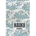 Haiku Journal: Japanese Haiku Poetry Writing Notebook: Amazon.co.uk ...
