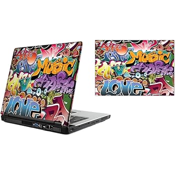 15.4 Inch Laptop Skin / Sticker / Cover / Decal - Graffiti Bomb Design ...