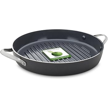 Jean-Patrique The Whatever Pan - Cast Aluminium Griddle Pan with Glass ...