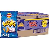 Walkers Wotsits Really Cheesy Multipack Snacks Crisps 20x16.5g : Amazon ...