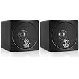 Pyle Home PCB3BK 3-Inch 100-Watt Mini Cube Bookshelf Speakers - Pair ...