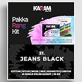 Kadam Pakka Rang Fabric Dye Colour | 25g Pack | Includes DyFix Color ...