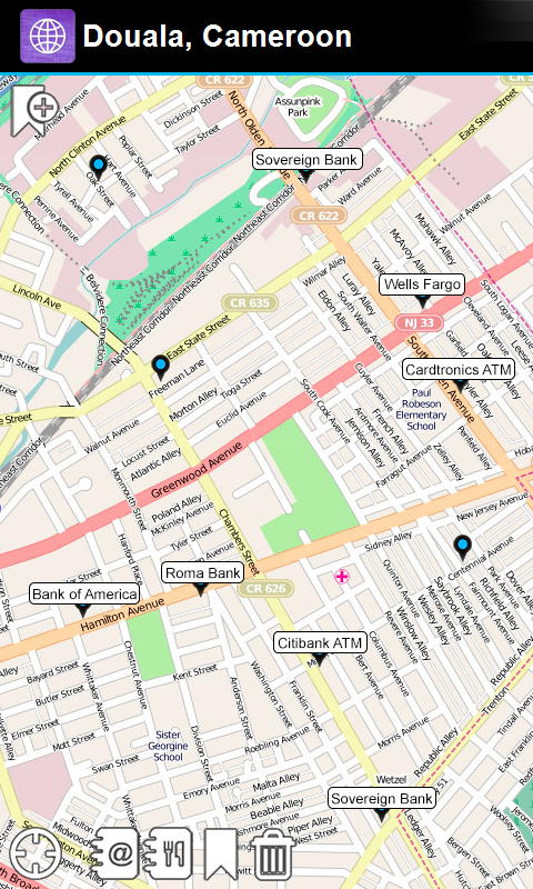 Douala, Cameroon Offline Map - Smart Sulutions: Amazon.co.uk: Appstore ...