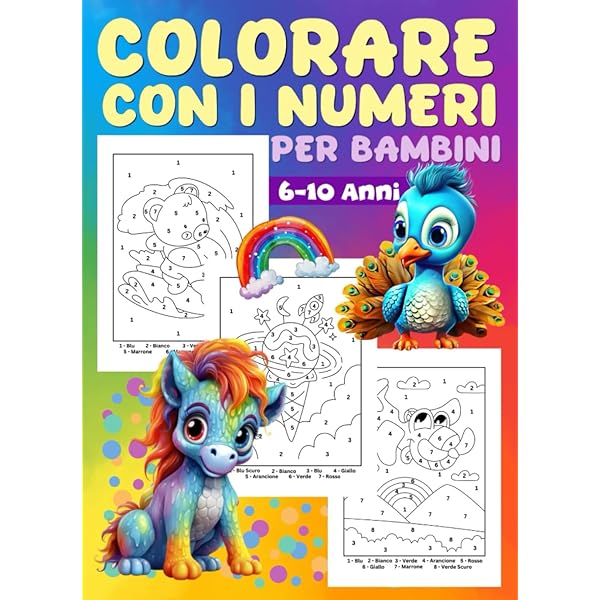 Colorare Con I Numeri Pagine Da Colorare Difficili