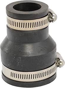 Air Aqua Flexible Gummireduzierung, Reduziermuffe, Rohrverbinder für PVC-Rohr, Flexible Muffe ...