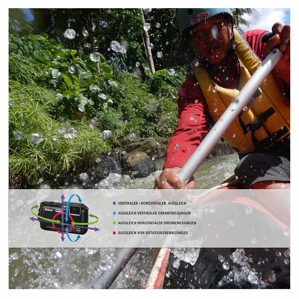 Nikon Coolpix AW120 Outdoor-Digitalkamera (16 Megapixel, 5-fach ...