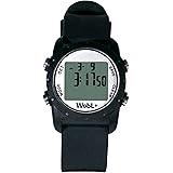 WobL + Smallest Vibrating Waterproof Reminder Watch (Pink Band/Black ...