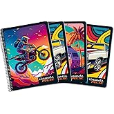 Classmate Pulse Single Subject Spiral Notebook - Pack of 4 | Unruled ...