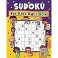 Sudoku For Kids Ages 8-12: Includes 4x4, 6x6 & 9x9 Grid Puzzles with ...