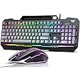 Amazon.in: Buy AULA T102 Gaming Keyboard and Mouse Combo | RGB Backlit Membrane Keyboard and ...