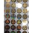 Pinnacle Ok Tested Holograms Stickers and Labels(15 mm Round OK Tested ...