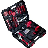 IBELL CT1230 Tool kit with Cordless Impact drill machine & 101 Home ...