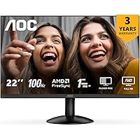 AOC 22B30HM2 21.5 Inches FHD Monitor | 1920 X 1080 VA Panel | 100Hz ...