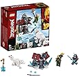 LEGO 70671 NINJAGO Lloyd’s Journey Set with 2 Minifigures and Wolf ...
