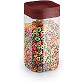 Buy CELLO Modustack Square Containers Set of 2 (750 ml x 2), Maroon ...