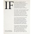 IF Poem Art Print IF Poem by Rudyard Kipling Art Print IF Poster If ...