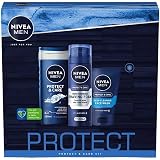 NIVEA MEN Men's Club Skin Care Wash Kit Gift Set for Him : Amazon.co.uk ...