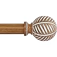 Buy HTZON Wood Boho Curtain Rods for Windows:Wooden Farmhouse ...