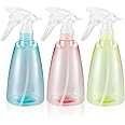 500 ML Water Spray Bottles, 3 Pcs Empty Mist Atomiser Spray Bottles, Plastic Refillable Plant ...