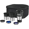 Svbony SV233 Telescope Eyepiece Kit, 6mm, 17mm PLOSSL Eyepiece, 2x ...