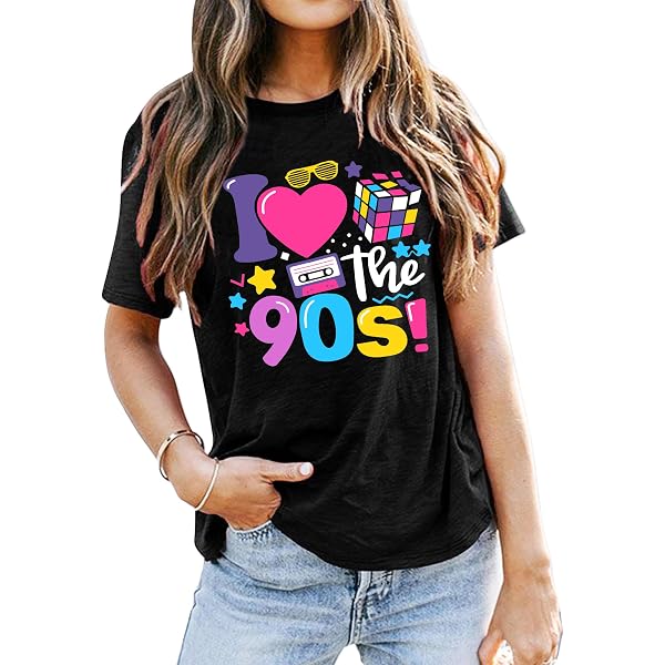 90s Theme T-Shirts For Men Vintage 90s Happy Halloween Glow In The Dark ...