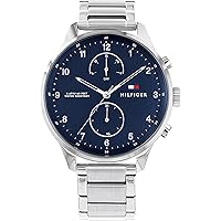 Tommy Hilfiger Analogue Multifunction Quartz Watch for Men with White ...