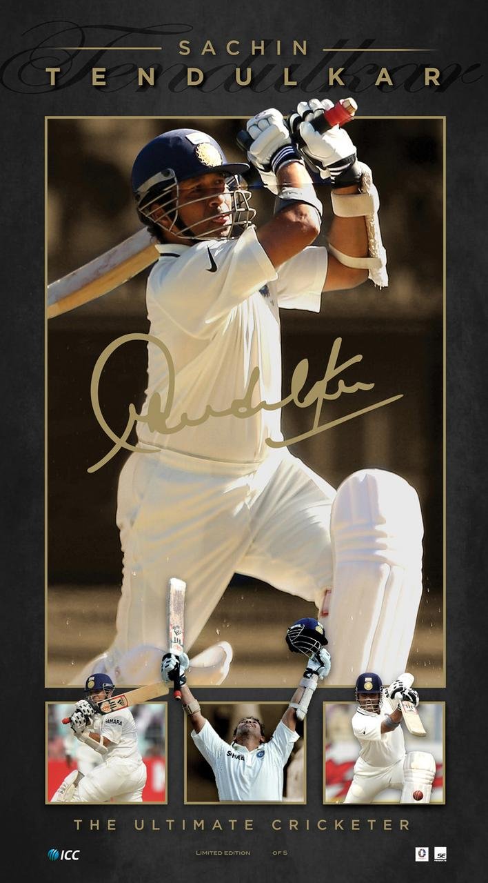 Buy ICC Official Memorabilia Sachin Tendulkar The Ultimate Cricketer ...