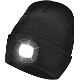 PRAVETTE Unisex Beanie Hat with The Light Gifts for Women Men Dad ...