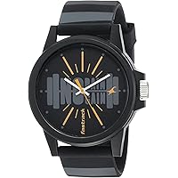 Buy Fastrack Quartz Analog Black Dial Silicone Strap Watch for Unisex ...
