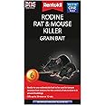 Rentokil Rodine Rat & Mouse Killer Grain Bait - 6x25g Sachet, Black : Amazon.co.uk: Garden