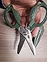 Versatile Compact Multi-Function Scissors with 4-in-1 Combi Blade - cuts Leather, Solid Copper ...