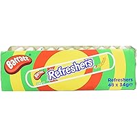 Barratts Refreshers Fruity Flavour Fizzy Sweets 34.2 g (Pack of 48 ...