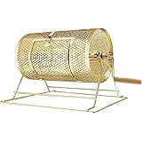 Brass Raffle Drum with Wooden Turning Handle - Manual Lottery Box ...