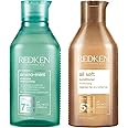 Redken Amino Mint Shampoo 300ml & All Soft Conditioner 300ml Duo ...