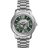 Fossil Stainless Steel Analog Green Dial Men's Watch-Fs6056, Band Color ...