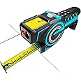 ACEGMET 3-In-1 Digital Tape Measure,330Ft Laser Measurement Tool & Auto Lock Tape With Instant ...