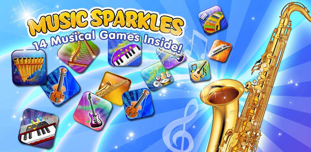 Music Sparkles – All in One Musical Instruments Collection HD: Amazon ...