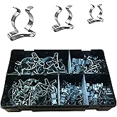 SmartHome 25 x Assorted Tool Spring Terry Clips Heavy Duty Storage/Shed ...
