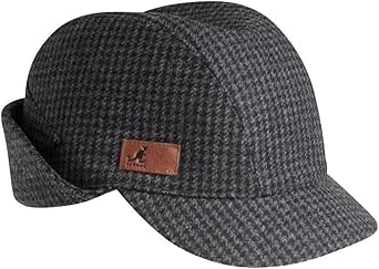 KANGOL ANGLE TWEED HAVELOCK CAP HAT (Medium): Amazon.co.uk: Clothing