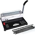 MAKEASY Binding Machine, 21-Hole, 450 Sheet, Paper Punch Binder with ...