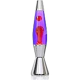 Lava Lamp Projector by Mathmos in White – Violet/Red : Amazon.co.uk ...