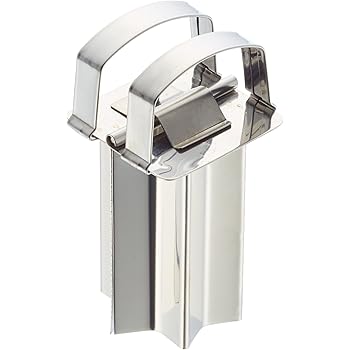 Staedter Foldable Cinnamon Star Professional Cookie Cutter, Silver, 5 ...