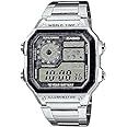 Casio Collection Rectangle Casual Watch for Men model AE-1200WHD-1A: Buy Online at Best Price in ...